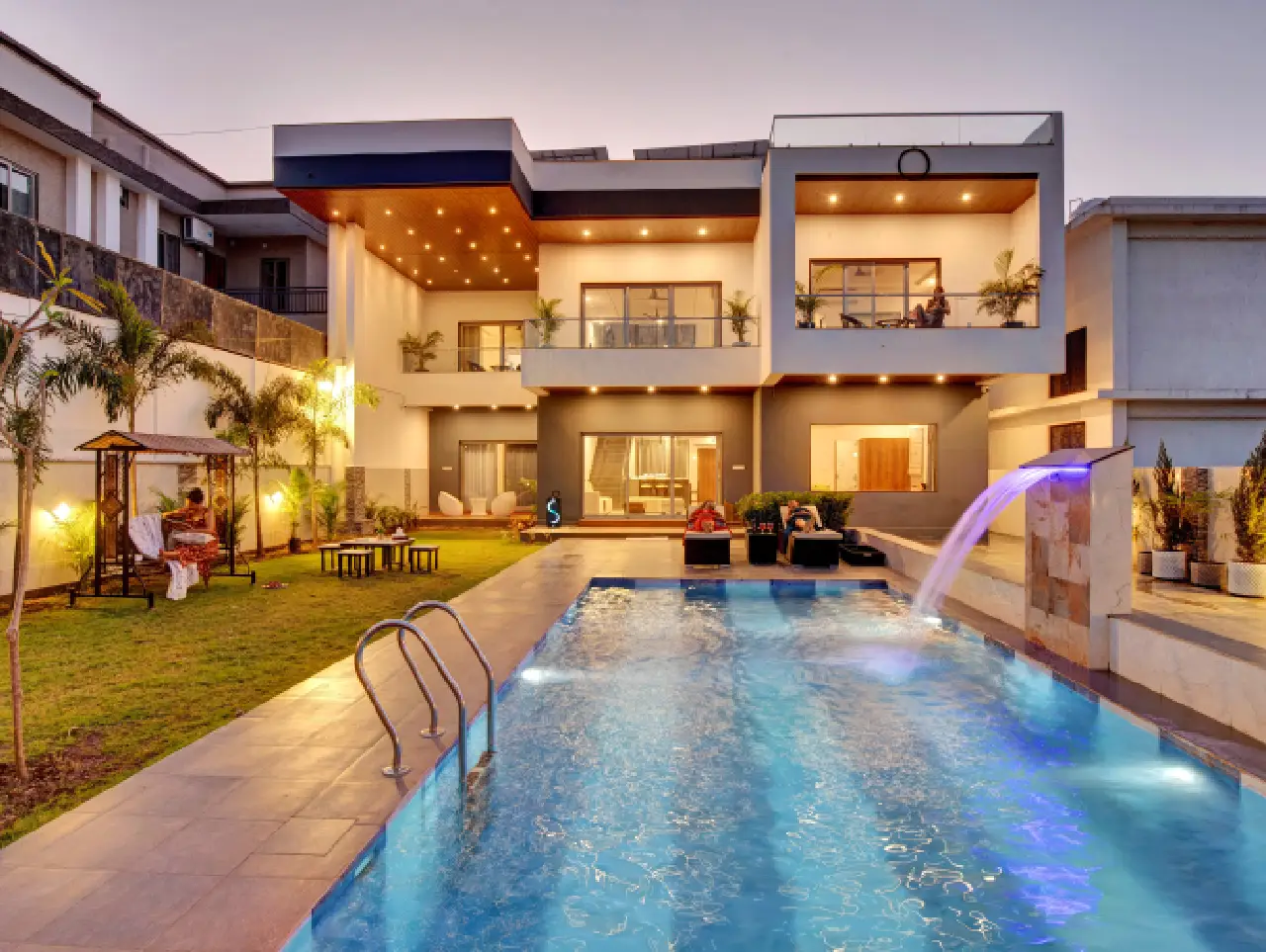 Horizon - Luxury 5 BHK Villa with Private Pool in Udaipur - ELIVAAS Horizon - Luxury 5 BHK Villa with Private Pool in Udaipur - ELIVAAS